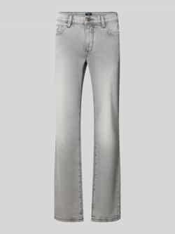 Mc Neal Regular Fit Jeans im Used-Look