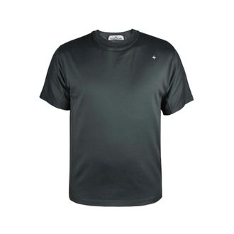 Stone Island Homme, Tops, Vert, Taille: S Patch Logo T-Shirt