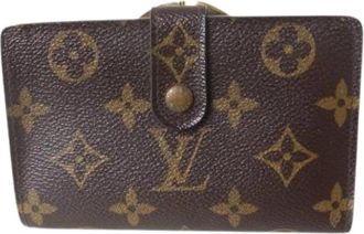 Louis Vuitton unisex, Pre-owned, Brun, Taille: ONE Size Portefeuille Pre-owned (&agrave; deux volets)
