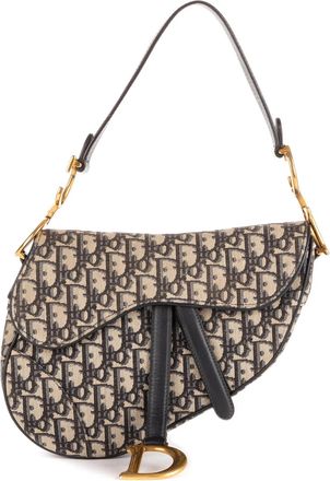 Dior Crossbody Bags - Saddle Oblique - Gr. unisize - in Blau - für Damen