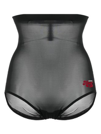 Dsquared2 Slip mit Slogan-Print - Schwarz