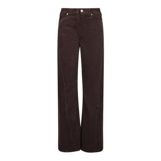 7 For All Mankind Braune Jeans Aw25 Stylische Passform Bequem - - Jeans - Damen - Blau - W25
