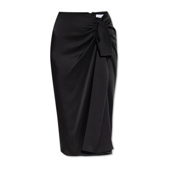 Stella McCartney Rock mit Bindeg&uuml;rtel - - Skirts - Damen - Schwarzk - M
