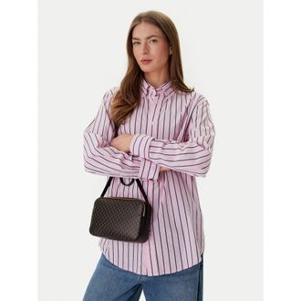 Calvin Klein Handtasche Calvin Klein Emblem Aop Elongated Camera Bag LV04F3268G Schwarz