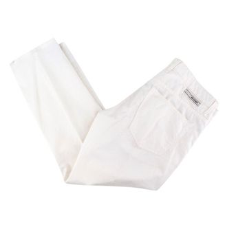Incotex White Cotton Sky Slim Fit Jeans Size XL