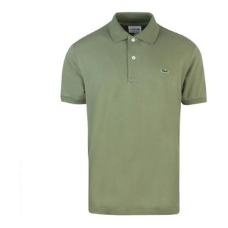 Lacoste Organisches Baumwoll-Poloshirt Leicht Gr&uuml;n - - Tops - Herren - Gr&uuml;n - XL
