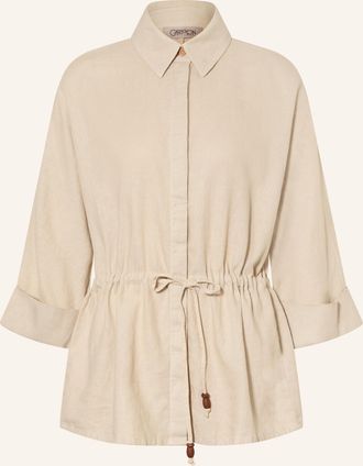 Cartoon Cartoon Overjacket Mit Leinen beige