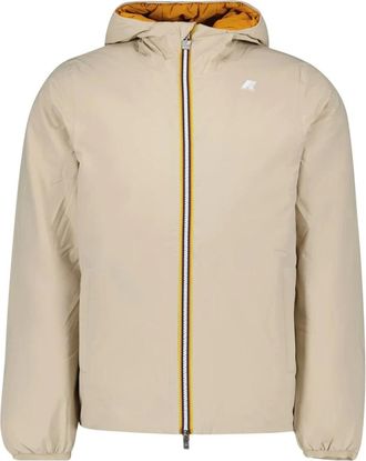 K-Way Homme, Sport, Beige, Taille: XL Jack St Warm Reversible Jacket