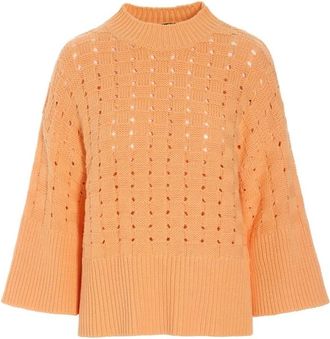 Bitte Kai Rand Femme, Pulls, Orange, Taille: 40 FR Tricots ras du cou