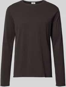 Drykorn Regular Fit Longsleeve aus reiner Baumwolle Modell Kendrick