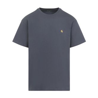 Carhartt Work in Progress S/S Chase T-Shirt - - Tops - Herren - Grau - S