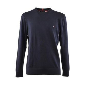 Tommy Hilfiger Homme, Tops, Bleu, Taille: 2XL Haut &agrave; manches longues