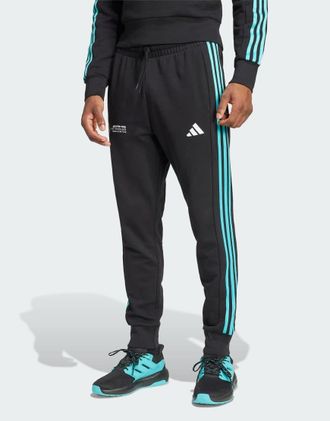 adidas adidas Performance - Mercedes - AMG Petronas F1 Team DNA - Hose in Schwarz/Weiß