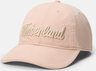 Timberland Midland Beach Canvas-Baseballcap mit Stickerei in Pink, Herren, Pink