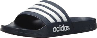 adidas Adilette Shower Herren Schlappen, Blau, 44.5 EU Schmal