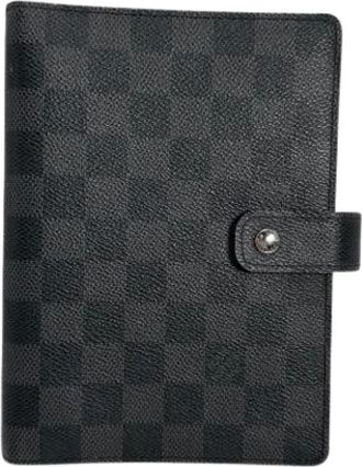 Louis Vuitton unisex, Pre-owned, Noir, Taille: ONE Size Bureau &agrave; domicile en toile Pre-owned