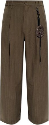 Song for the Mute Nadelstreifen Hose - - Trousers - Herren - Braun - L