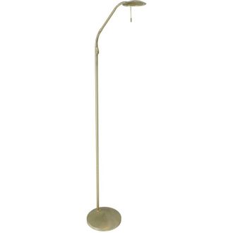 Steinhauer Neuwertig] Steinhauer Stehleuchte Zenith Stehlampe Standleuchte Standlampe Led 1 Fl Messing B-Ware
