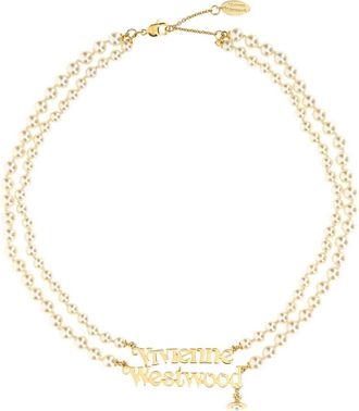 Vivienne Westwood Amelia Halskette - - Accessories - Damen - Wei&szlig; - ONE SIZE