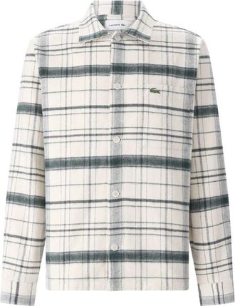 Lacoste Homme, Chemises, Multicolore, Taille: 2XL Chemise épaisse à carreaux en flanelle coupe classique