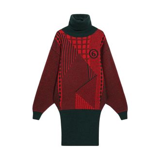 Maison Margiela Knitted Kleider - - Dresses - Damen - Mehrfarbig - S