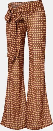 Bananhot Bedruckte Schlaghose Bowie