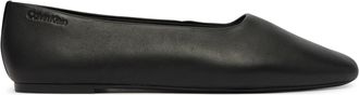 Calvin Klein Ballerinas Calvin Klein Round Ballerina Lth HW0HW02943 Schwarz