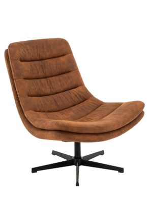 Livetastic Sessel, Cognac, Textil, 81x91x94 cm, Stühle