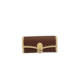 Celine Portefeuille Vintage Pre-owned - Femme - Pre-owned - Brun - Taille: ONE Size