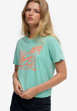 Superdry Print-Shirt ROADSIDE TRADE RELAXED TEE