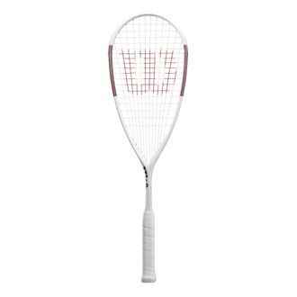 Wilson Squash-Schl&auml;ger, Tempest Lite, Unisex, Kopflastige Balance, wei&szlig;/rosa, WR006410H0