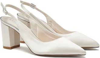 Rainbow Club Femme Faith + Fit Escarpins, Ivoire, 37 EU Large