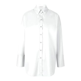 Riani Klassische Popeline Stretch Bluse - - Blouses & Shirts - Damen - Wei&szlig; - L