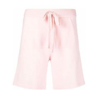 P.A.R.O.S.H. Elegante pinkfarbene Cashmere-Shorts - - Shorts - Damen - Rosa - S