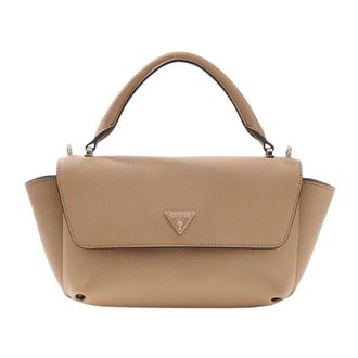 Guess Femme, Sacs, Beige, Taille: ONE Size Gilda Flap Bag