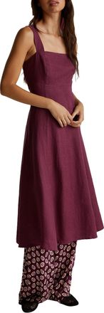 Benetton Damen Vestito 4aghdv0ag Kleid, violett, M