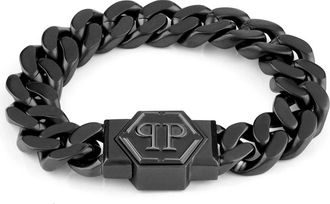Philipp Plein Hexagon Armband - - Accessories - Herren - Schwarzk - ONE SIZE