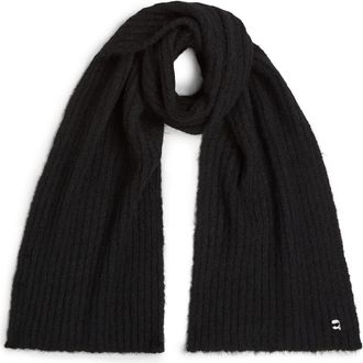 Karl Lagerfeld Tücher & Schals - IKON Strickschal - Gr. unisize - in Schwarz - für Damen