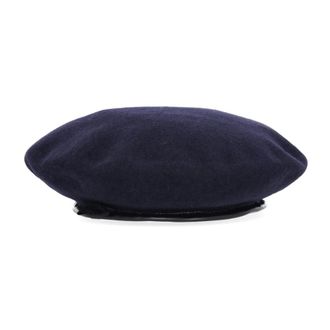 Kangol Dunkelblaue Woll-Flachkappe Hut - - Accessories - Herren - Blau - S