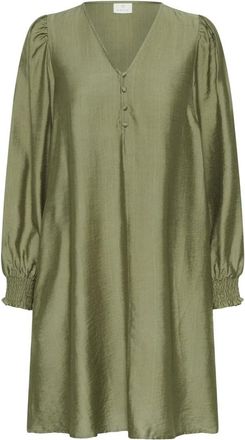 Kaffe Femme, Robes, Vert, Taille: 36 FR Short Dress