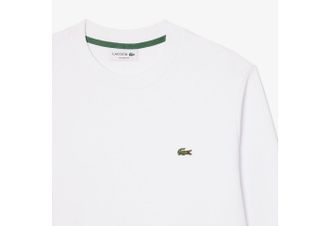 Lacoste Sweatshirt Classic Fit, reine Baumwolle, gesticktes Krokodil auf der Brust