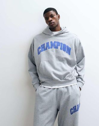 Champion Future Memories hoodie oversize gris
