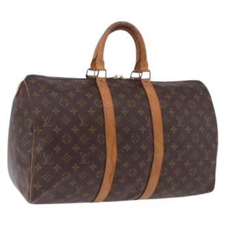 Louis Vuitton Pre-owned Toile sacs-louis-vuitton - Femme - Pre-owned - Brun - Taille: ONE Size