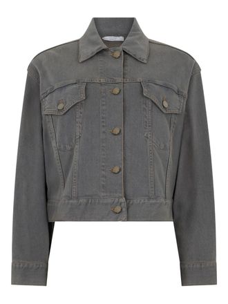 PESERICO veste courte en jean - Gris