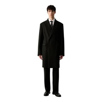 Versace Jeans Couture Homme, Manteaux, Noir, Taille: XL Manteau droit