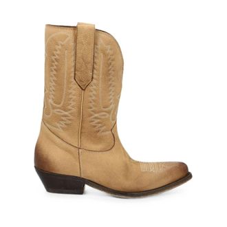 Golden Goose Wish Star Cowboy Boots - - Shoes - Damen - Braun - 40 EU