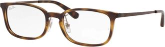 Ray-Ban unisex, Accessoires, Brun, Taille: 53 MM Rx7182D Eyewear Frame
