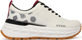 Guess Sneakers Guess FLPRN3 FAB12 Wei&szlig;
