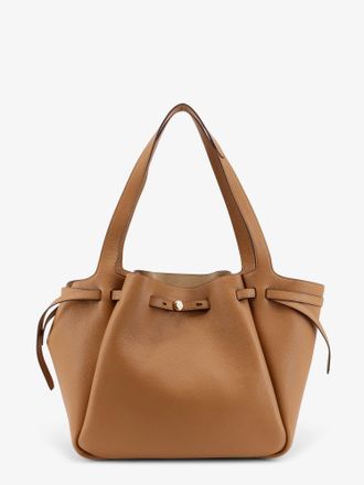 Tory Burch Romy Pebbled leather tote shoulder bag - TORY BURCH - gender_Woman