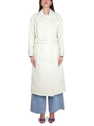 Stand Studio Emily Trench Coat - Green